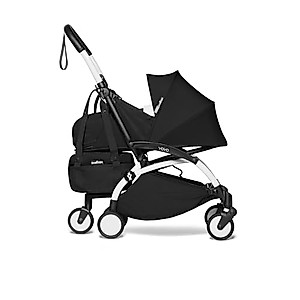 BABYZEN YOYO Bag, Navy Blue - Provides Additional, Sturdy Storage on the YOYO2 Stroller - Includes Wheel Base & Hooks