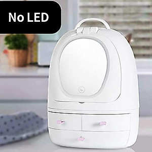 COTCLO Mirror with Light Makeup Mirror with Led Light for Makeup Led Makeup Mirror Light Storage Box/a