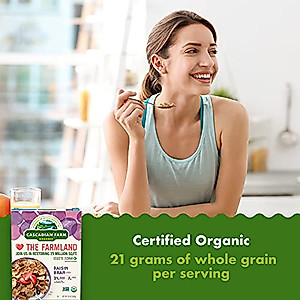 Cascadian Farm Organic Raisin Bran Cereal, 12 oz (10 Pack)