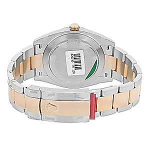 Rolex Datejust Ii 41mm Chocolate Dial Rose Gold and Steel Men's Watch 126331