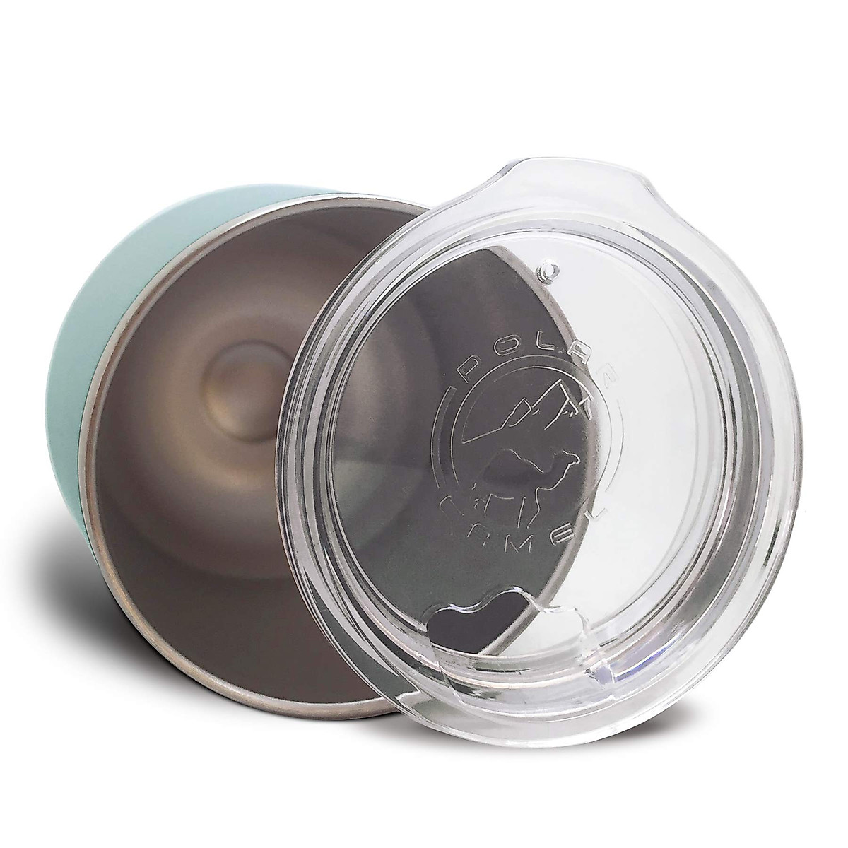 SkunkWerkz Wine Glass Tumbler, Sea Turtle Family, Personalized Engraving Included (Light Blue)