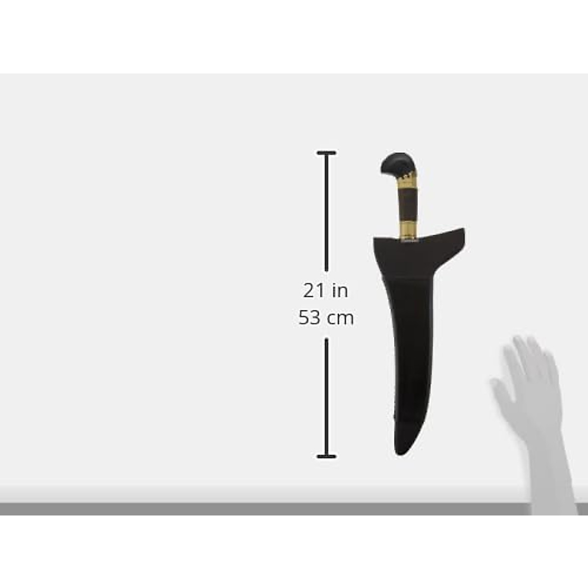 Cold Steel CS-SW-KRISDAG: Kris Dagger / 18" Overall, Black