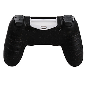 ROTOMOON Glitter Silicone Controller Skins for PS4 with 8 Thumb Grips, Sweat-Proof Anti-Slip Controller Cover Skin Protector Compatible with Playstation 4 Slim/Pro Controller…