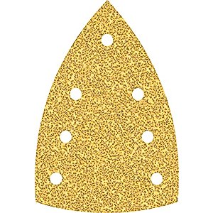 Bosch Professional 10x Expert C470 Sandpaper (for Hardwood, Paint on Wood, 100x150 mm, Grit 40, Accessories Multi Sander)