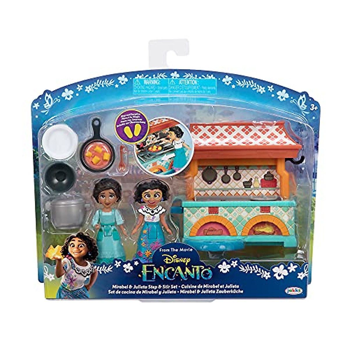 Disney Encanto Mirabel Doll Figure in Julieta's Kitchen Playset - Includes Pots & Pans