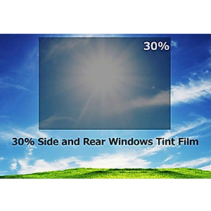PROTINT WINDOWS 30% Shade Color 24 Inches by 10 Feet Window Tint Film Roll, for Privacy and Heat Reduction