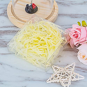 YOZATIA 25PCS Transparent Boxes 4 x 4 x 1.2 inch, Candy Box, Clear Favor Boxes Gift Boxes for Wedding, Party and Baby Shower Favors