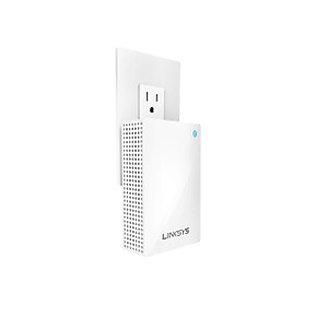 Linksys WHW0101P Velop Mesh WiFi Extender: Wall Plug-in, Wireless Range and Speed Booster for Velop Mesh Wi-Fi System, Single Outlet (White)