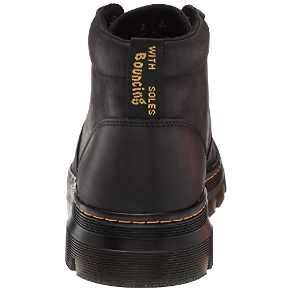 Dr. Martens unisex adult Lace Fashion Boot, Black Wyoming, 11 Women 10 Men US