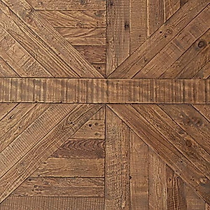 Signature Design by Ashley Grindleburg Farmhouse Reclaimed Wood Dining Table, Seats up to 6, Light Brown