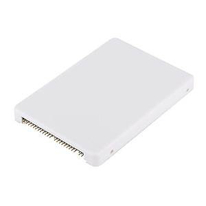 Ciglow Hard Drive Box mSATA SSD to 2.5 inch 44 Pin IDE Adapter with Case, Notebook Laptop PATA/IDE Hard Drive Enclosure Adapter(White)