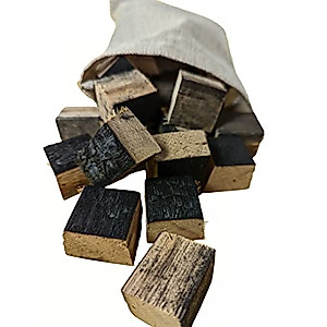 Whiskey Barrel Chunks Smoking Chips BBQ, 1lb