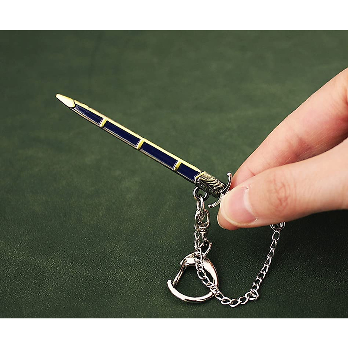 Koelin GOT Sword Keychain Jon Snow Longclaw Sword Mini Sword Key chain katana Action Figure Accessories for Men Women Boy Gift