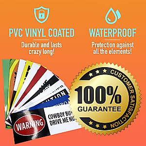 Rio Salto 12-Pack Funny Bumper Sticker Pranks Gifts for Adults Practical Jokes Prank Car Sticker Gay Pride Gags Pranks for Work Office Magnetic Stickers Dirty Items Gift Prankster Stuff for Adults