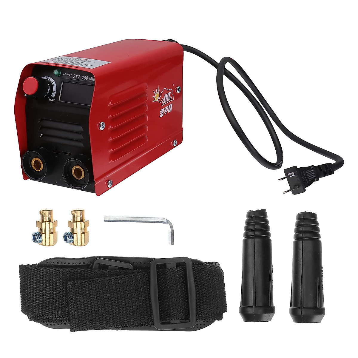 TEHAUX 1 Set Portable 110V Mini Electric Welding Machine IGBT DC Inverter Stick Welder