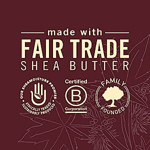 SheaMoisture Jamaican Black Castor Oil Strengthen & Restore Shampoo, Shea Butter, Peppermint & Apple Cider Vinegar, Sulfate Free, Chemically Processed Hair, Family Size (2 Pack -16 Fl Oz Ea)