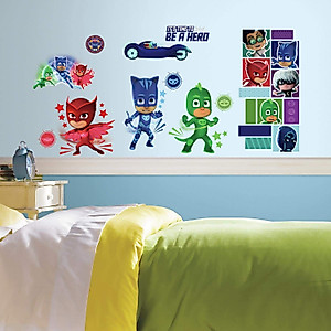 RoomMates RMK3586SCS PJ Masks Peel and Stick Wall Decals