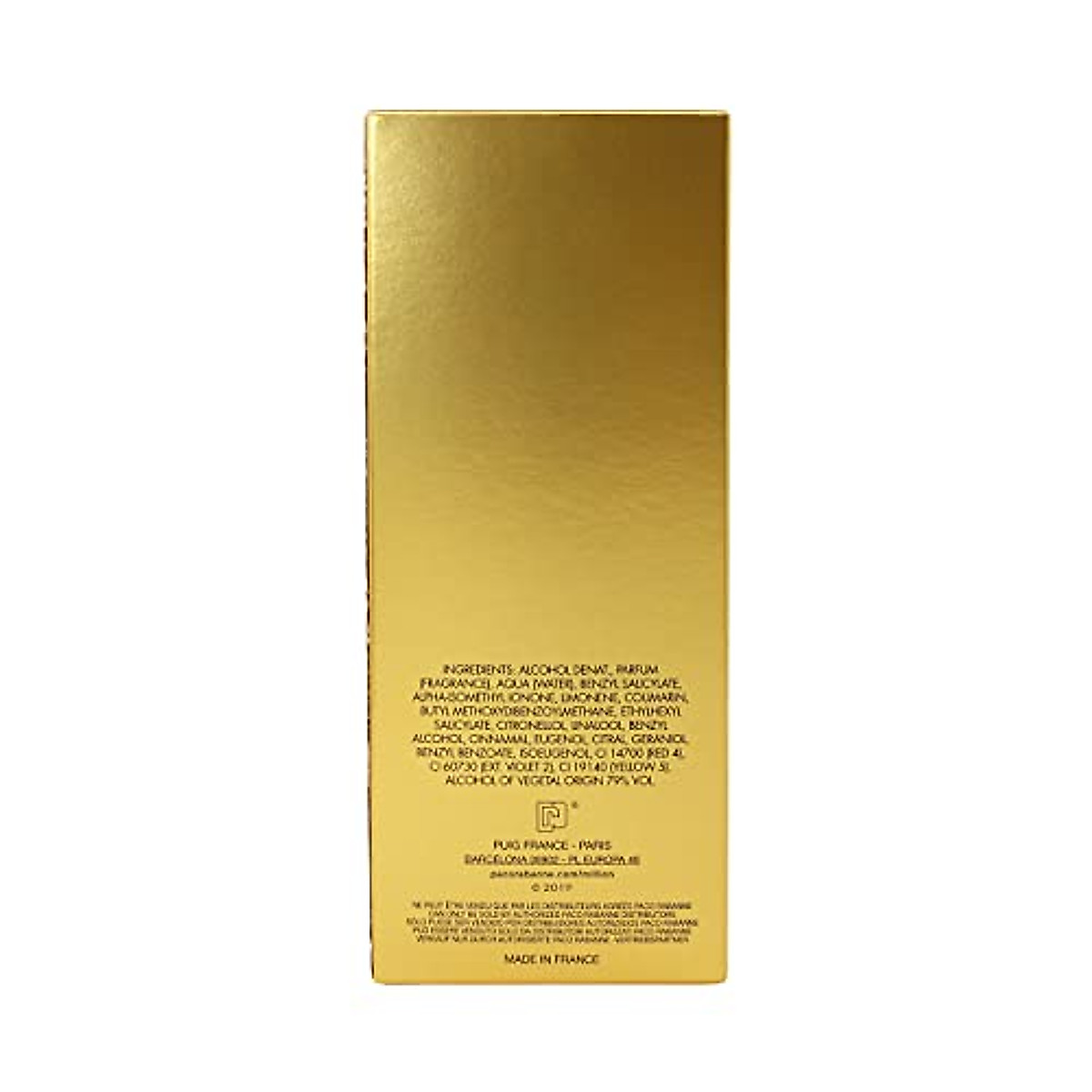 Paco Rabanne One Million for Men Parfum Natural Spray, 3.4 Ounce