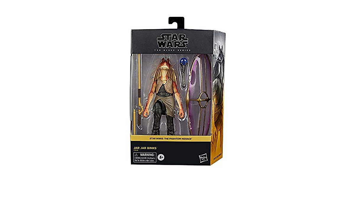 Star Wars Black Series Jar Jar Binks Action Figure - Collectible Deluxe ...