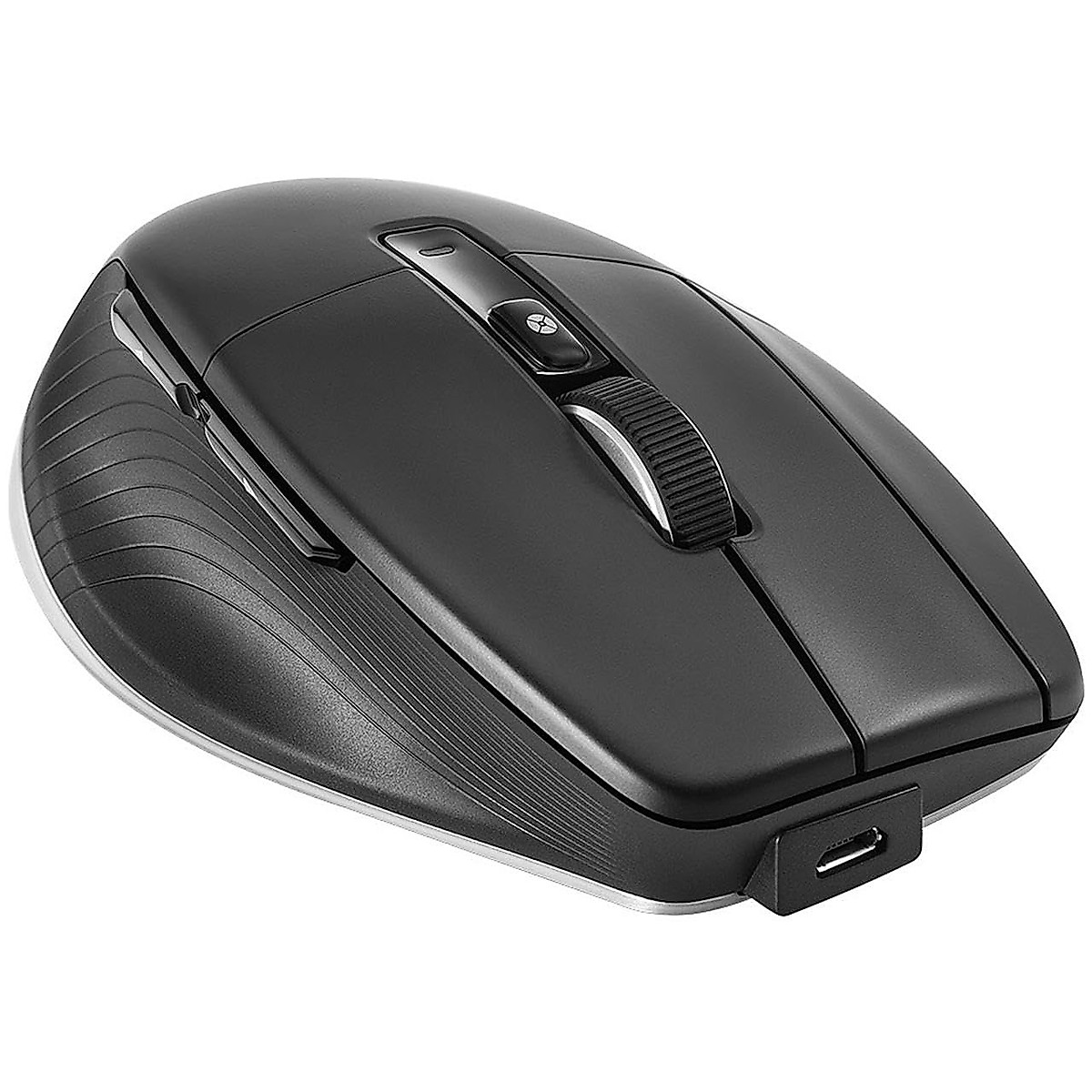 3Dconnexion CadMouse Pro Wireless - Mouse - ergonomic - left-handed - 7 buttons - wireless - Bluetooth, 2.4 GHz - USB wireless receiver