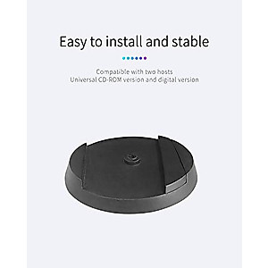 U/D PS5 Stand Replacement Vertical Stand with Screw for Playstation 5 Console Digital Edition and Disc Version