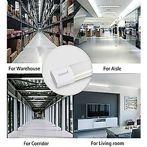 Led Shop Lights for Garage 4 Foot with Plug Led Ceiling Light 36W 4Ft 2 Pack 5000K Super Bright Wall Lights IP66 Waterproof Led Light for Garage, Workbench, Hallway, Closet