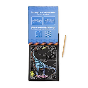 Melissa & Doug Scratch Art - Dinosaur
