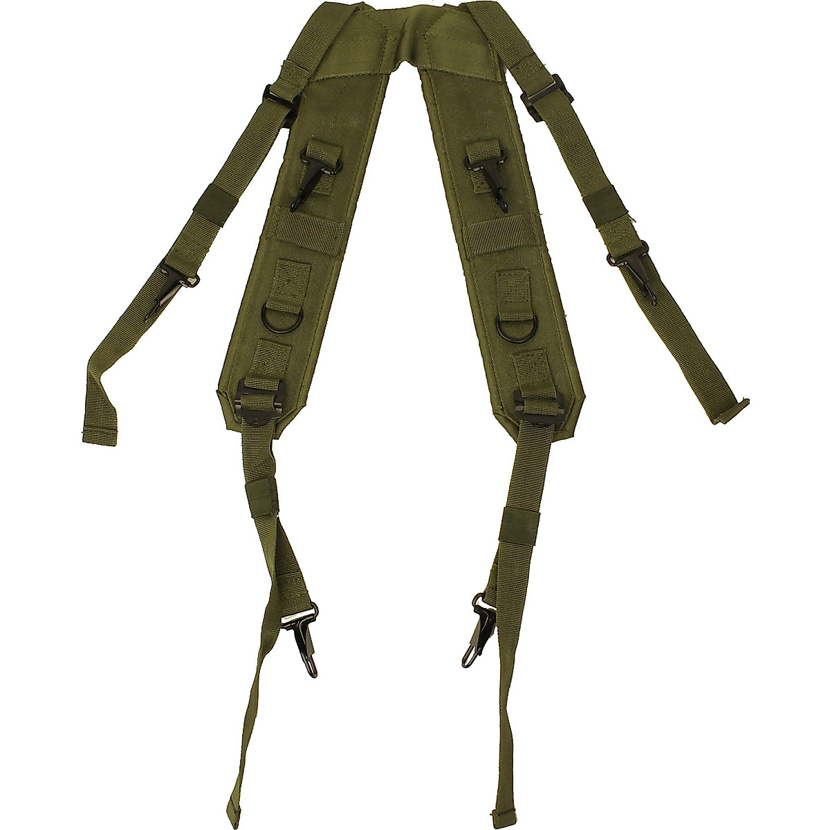 Army Universe Olive Drab Combat H Style LC-1 Military Suspenders Load Bearing Harness Backpack Straps