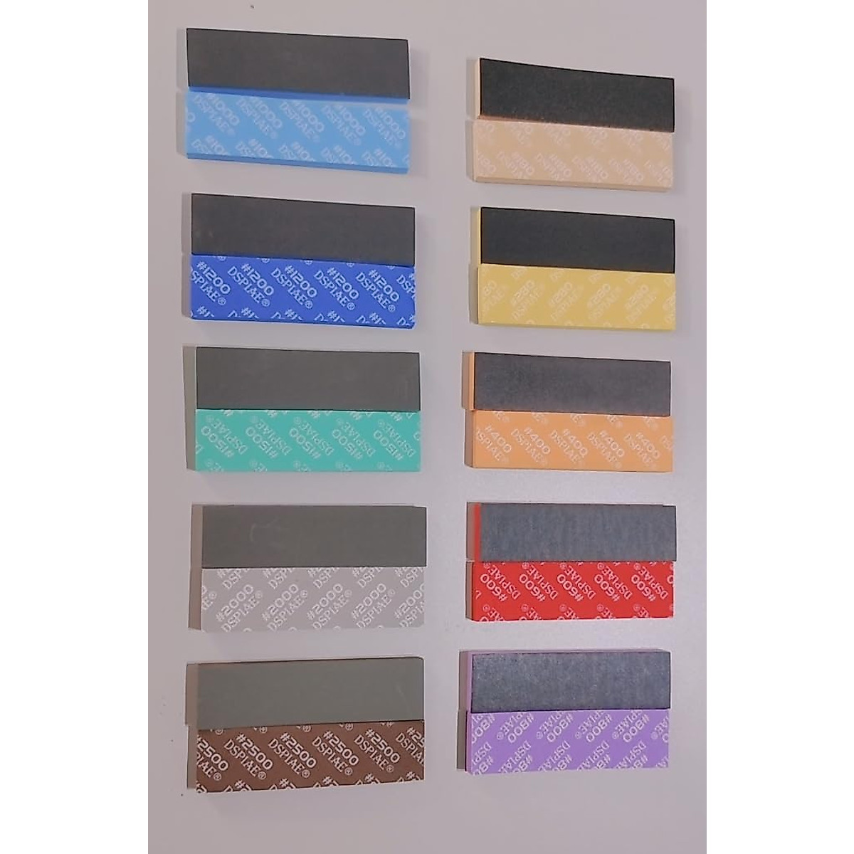 DSPIAE Soft Material Sanding Sponge Set Sandpaper Making Tool Kit Accessories for Dspiae Gundam GK Military Model (SS-S01)… (SS-02)