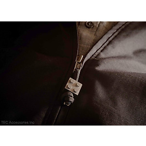 TEC Accessories T-Brick Titanium Lanyard Bead - Keychain, Zipper Pulls, Bags, Knife Lanyard Beads and Paracord Beads for Men - Lightweight and Durable EDC Bead Keychain Accessories