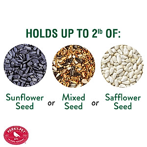 Perky-Pet 8504-1SR Wilderness Lantern Style Bird Feeder - 2 lb Seed Capacity