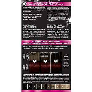 Schwarzkopf Color Ultime Permanent Hair Color Cream, 4.2 Mahogany Red