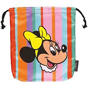 スケーター(Skater) Drawstring Bag, Minnie Mouse, Free Size