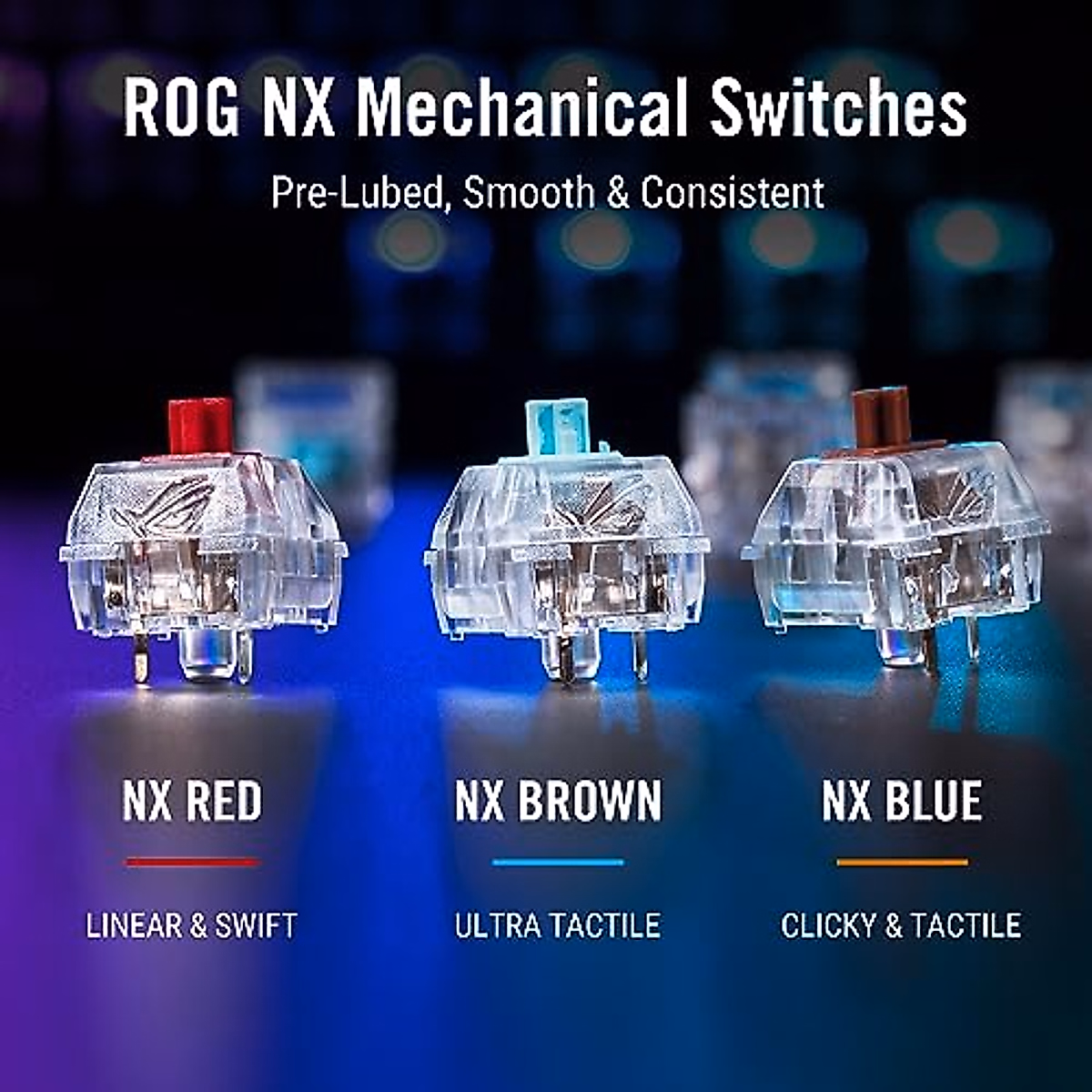 ASUS ROG Azoth 75% Wireless DIY Custom Gaming Keyboard, OLED Display, Three-Layer Dampening, Hot-Swappable ROG NX Red Switches & Keyboard Stabilizers, PBT Keycaps, RGB-Black (Renewed)