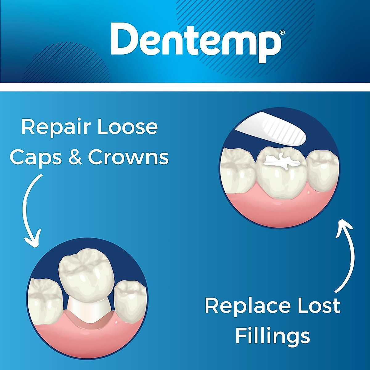 DENTEMP Maximum Strength Dental Repair 2.2 g