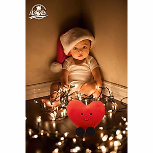 Red Heart Stuffed Toys are Suitable for Friends/Children/Girls/Birthday Gifts, Valentine's Day Gifts, Suitable for Living Room/Bed/Restaurant/Sofa/car (7 inches)