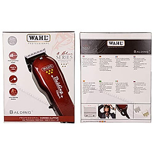 5 Star Balding Clipper - Model # 8110 - Red