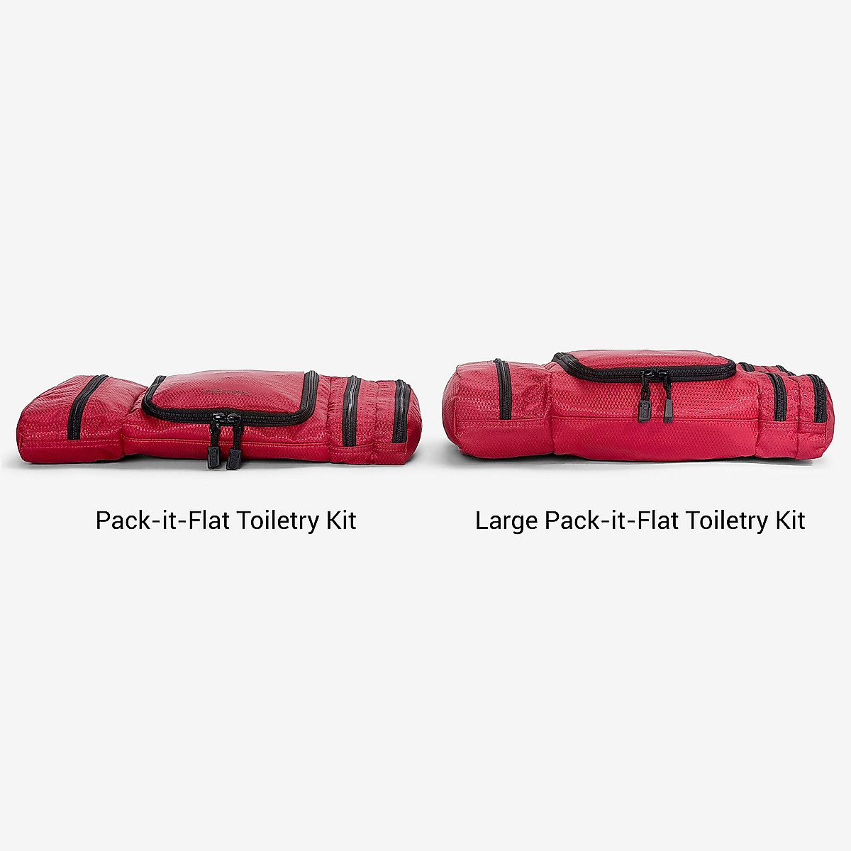 eBags Classic Large Pack-it-Flat Toiletry Kit (Titanium)