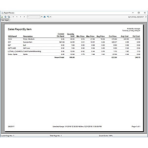 Professional POS Software and Inventory Control, No Monthly Fees, Free Support & Updates - CashFootprint Retail Point of Sale Software by LotHill Solutions - Professional Edition