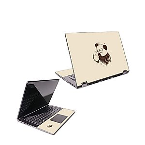 MightySkins Skin Compatible with Lenovo Flex 6 14" (2018) - No More Eye Circles | Protective, Durable, and Unique Vinyl Decal wrap Cover | Easy to Apply, Remove, and Change Styles | Made in The USA