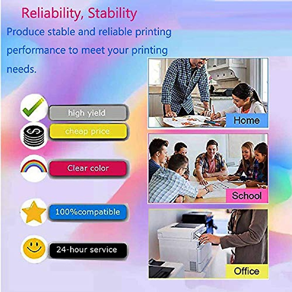 Tuobo Compatible Ink Cartridge Replacement for Brother LC3029 XXL LC 3029 to use with MFC-J5830DW MFC-J5830DWXL MFC-J5930DW MFC-J6535DW MFC-J6535DWXL MFC-J6935DW (6 Color)