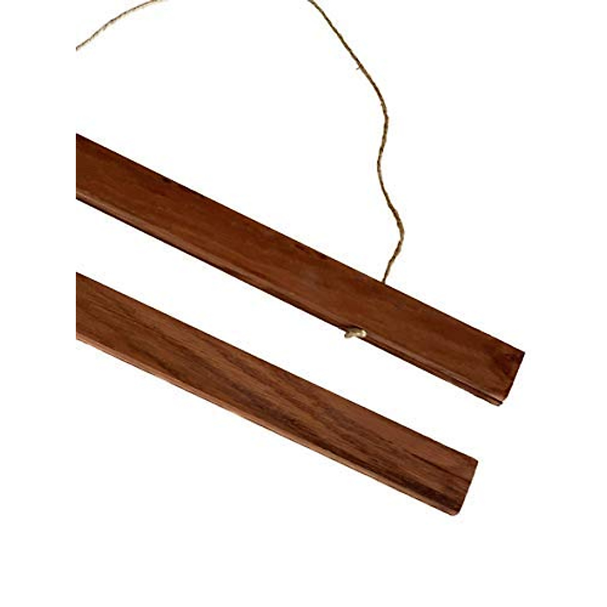 18x24 Magnet Poster Hanger, Oak Frame, 18.5" Length Allows Slight Overhang, Strong Embedded Magnets, 18 x 24 18x24, 18" 17" 16" Artwork, Modern Farmhouse, Rustic Barnwood (18.5", Natural Wood)