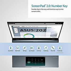 ASUS ZenBook 14”WQXGA+ 16:10 OLED Touchscreen Display Laptop | Intel Core i7-1165G7 | NVIDIA GeForce MX450 | Backlit Keyboard | Windows 11 Pro | Grey (Gray, 16GB RAM | 1TB SSD)