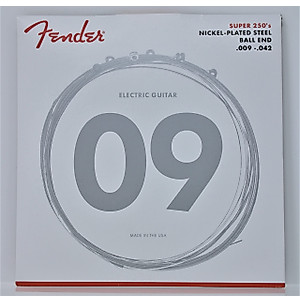 Fender 250L NPS Light 9-42 Electric Guitar Strings 5-PACK