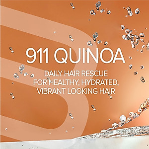 Biotop Professional 911 Quinoa Hair Mask - Repairing Hair Mask Treatment For Dry or Extremely Damaged Strands - Color Safe & Cruelty Free Hair Care - (18.6oz/550ml)