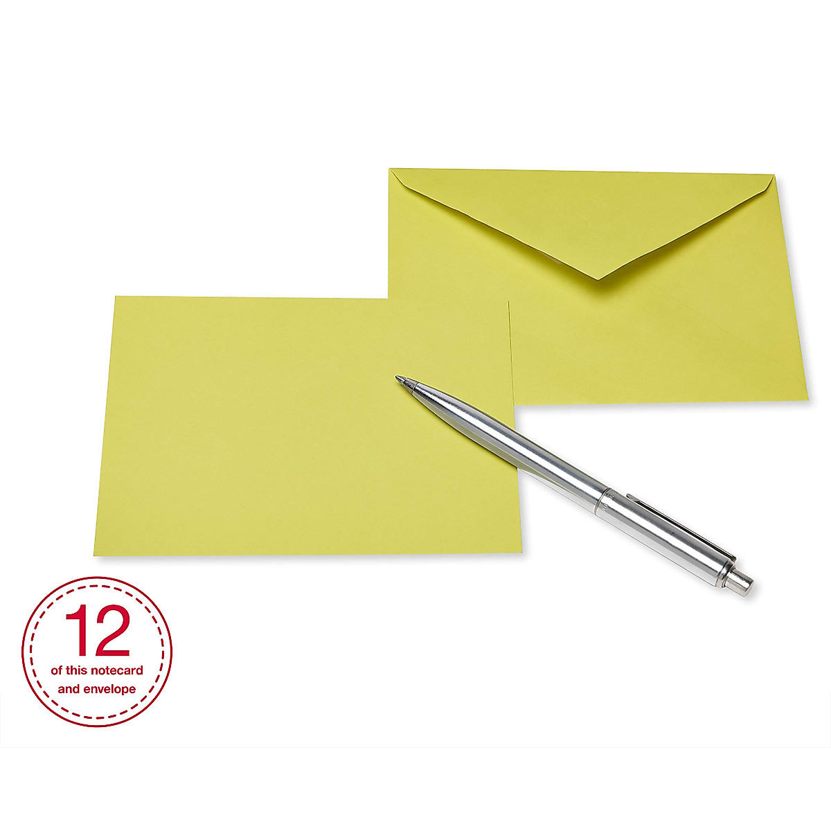 American Greetings Single Panel Blank Cards with Envelopes, Earthtone Colors (100-Count)