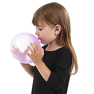 ArtCreativity Jelly Balloon Ball Set - 12 Piece - Fun Balloon Balls That Bounce and Stretch - Punch Balloons - Inflation Nozzles Included - Party Favor for Kids, Gift Idea for Boys, Girls - 6 Colors