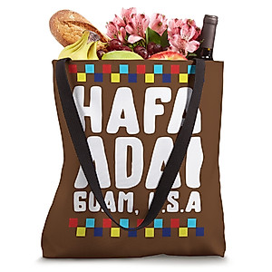 Christmas Hafa Adai Guam USA Hello Guam Vacation Trip Souven Tote Bag