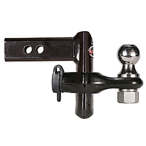 Trimax TRZ6PB Black 6" Powder Coat Drop Hitch