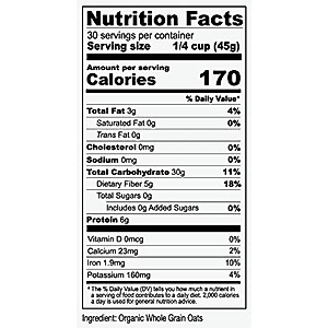 Anthony's Organic Steel Cut Oats, 3 lb, Gluten Free, Non GMO, Irish Oatmeal, Whole Grain